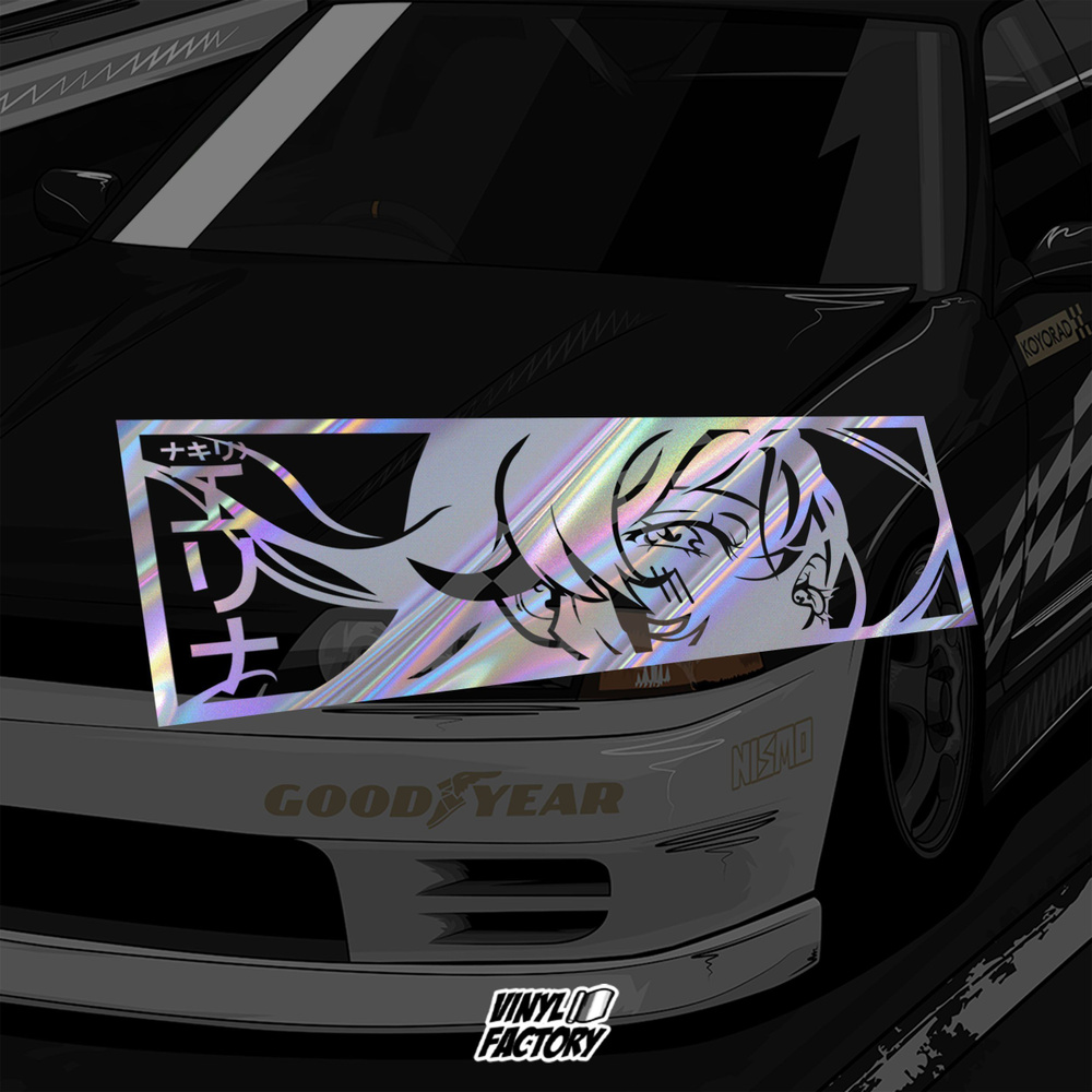 JDM Голографическая наклейка из Аниме Miku - купить с доставкой по выгодным ценам в интернет ...