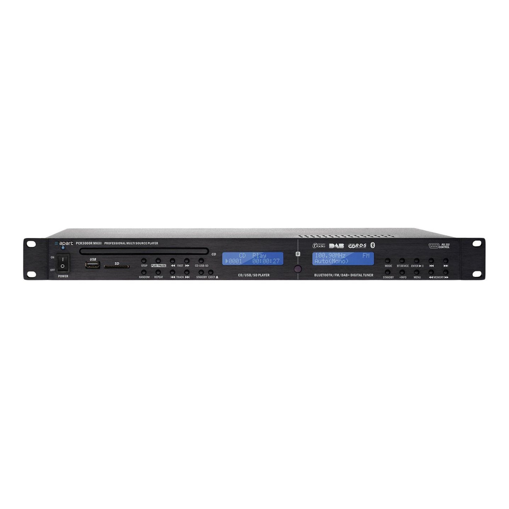 CD проигрыватель Apart PCR3000RMKIII - купить с доставкой по выгодным ...