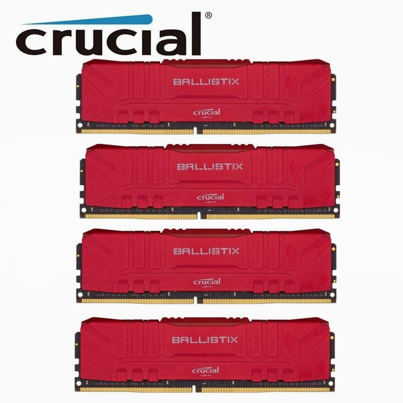 Модуль оперативной памяти Ele R Crucial Ballistix Red Ddr4 3200 МГц