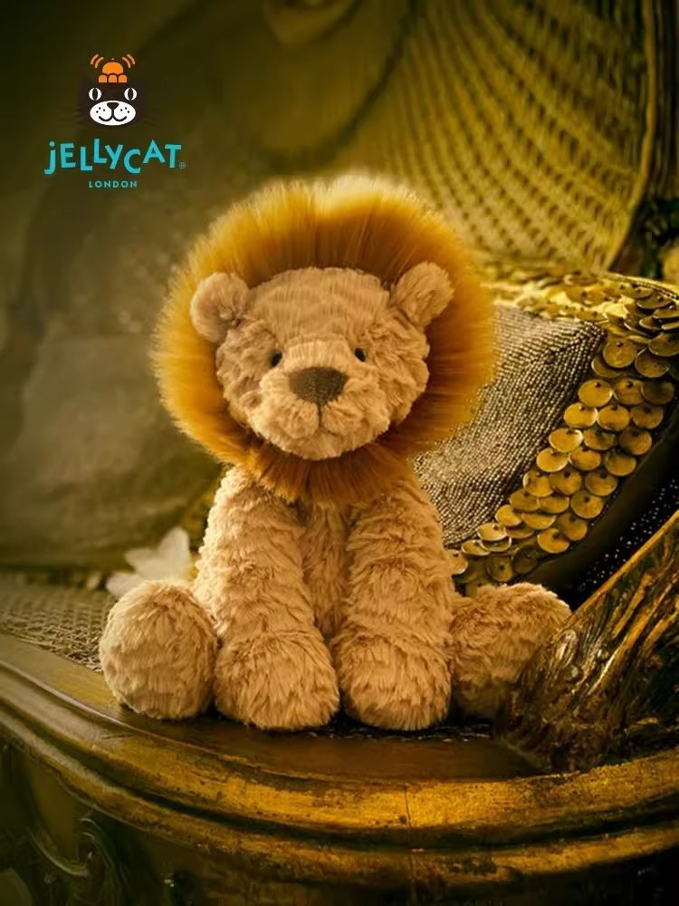Игрушка Jellycat Волнистый лев Fuddlewuddle Lion 23cm купить на OZON по низкой цене (1984106607)