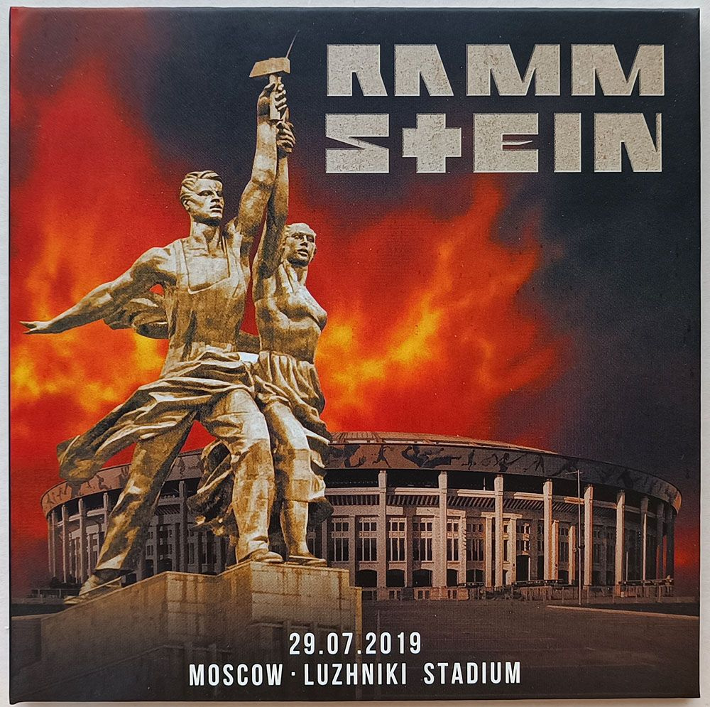 CD RAMMSTEIN Live In Moscow, Luzhniki Stadium 29.07.2019 Stadium Tour ...