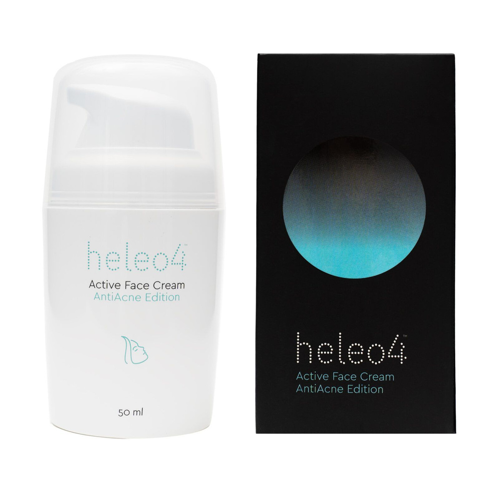 HELEO4 ACTIVE FACE CREAM AntiAcne EDITION / Крем для лица ...