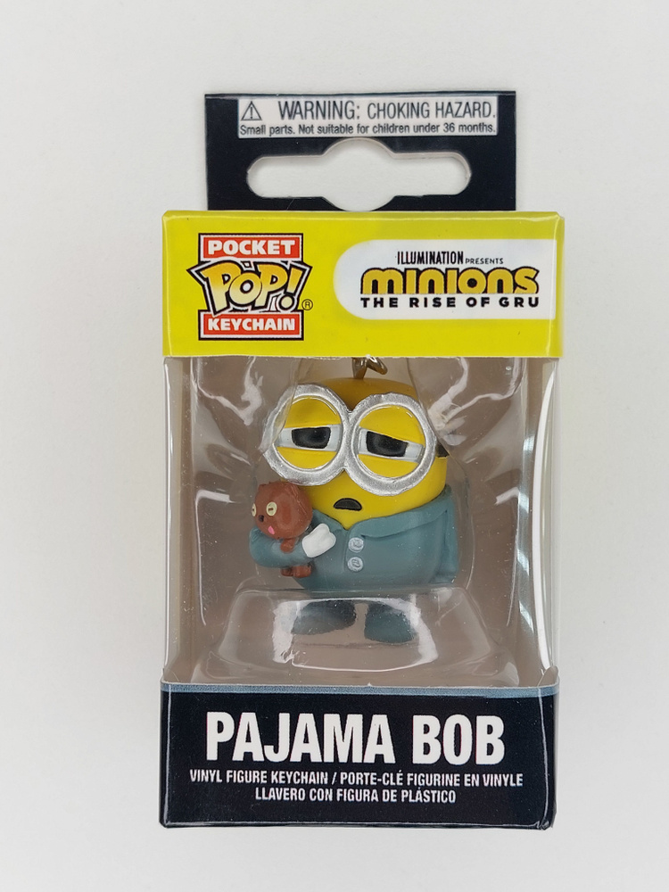 Брелок Funko Pop Фанко поп keychain миньон Боб в пижаме (Pajama Bob) из ...