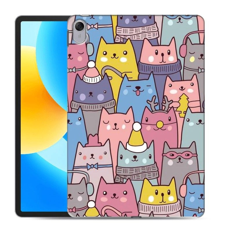Дизайнерский силиконовый чехол для Huawei MatePad 11.5 Коты - купить с ...