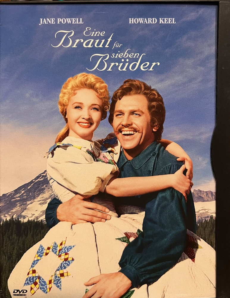 Seven Brides for Seven Brothers, Семь невест для семи братьев, 1954, DVD, немецкий диск ...