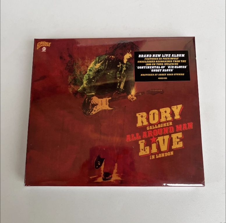 CD Рори Галлахер All Round Man - Live In 2CD BLUES,популярный CD ...