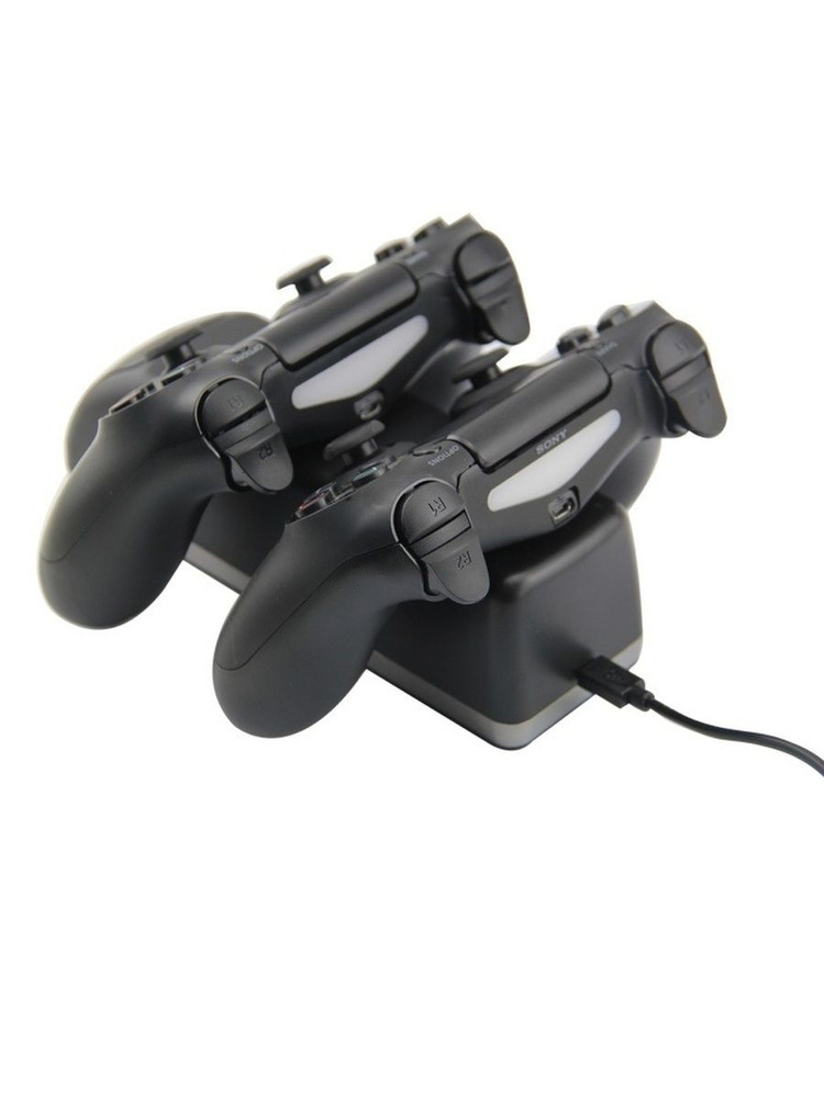 Док станция PS4, зарядная подставка для Dualshock 4 геймпадов - купить ...