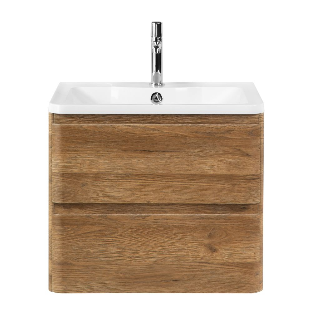 BelBagno Тумба с раковиной, 60х45х52.5 см, ALBANO 60 Rovere Rustico ...