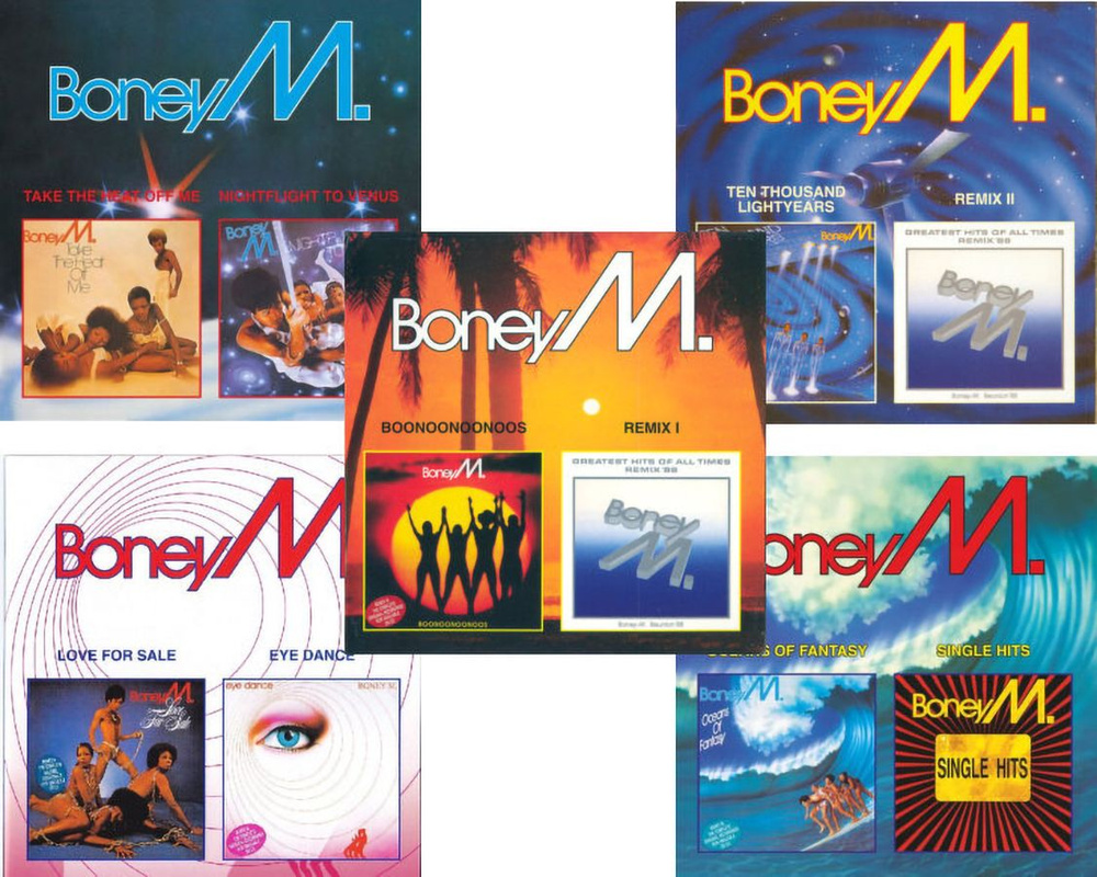 CD Комплект / Boney M. (1976 - 1985)(5CD) - купить по низким ценам в ...