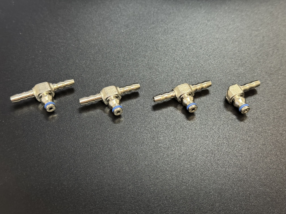 Комплект тройников топливной обратки / ремкомплект форсунок ДИЗЕЛЬ для ...