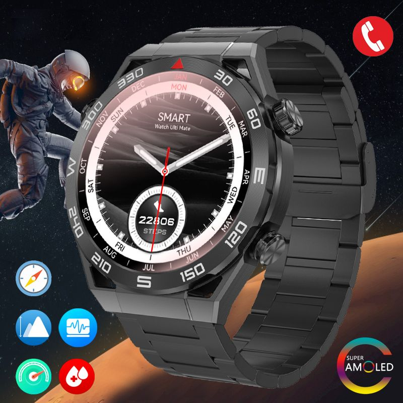 Купить смарт-часы SACOSDING Smart Watch X5 Pro Max, экран 1.5" - купить ...