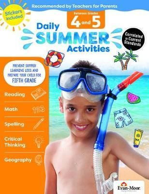 Daily Summer Activities: Grades 4-5 - Activity Book - купить с ...