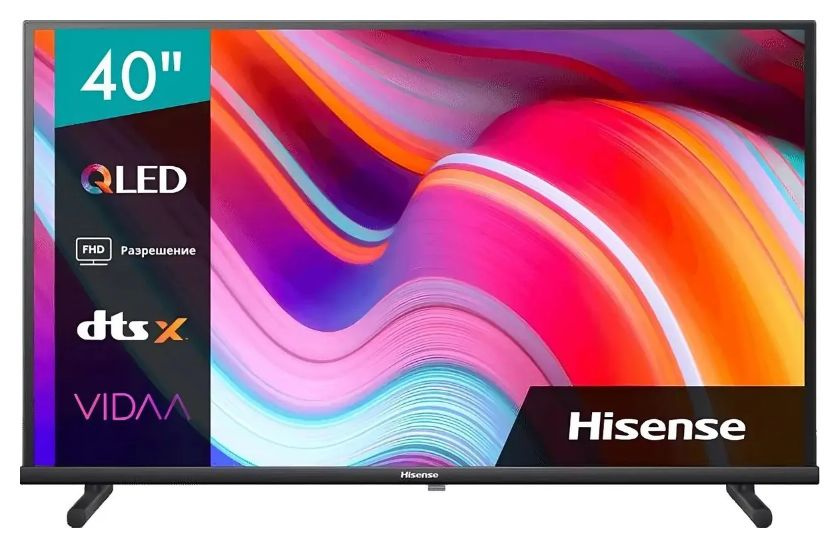 Hisense Телевизор 40A5KQ 40" Full HD, желтый купить на OZON по низкой ...