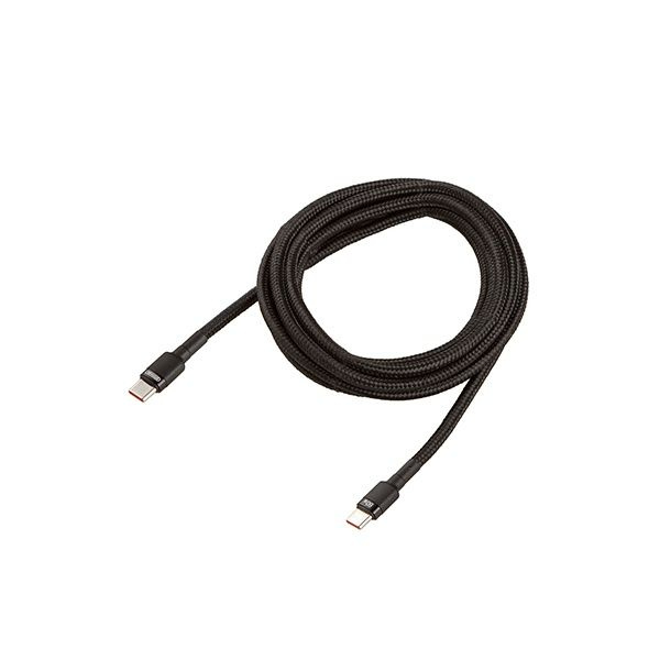 Кабель Skyway Кабель Type C Type C 60w Skyway в мягкой оплетке черный