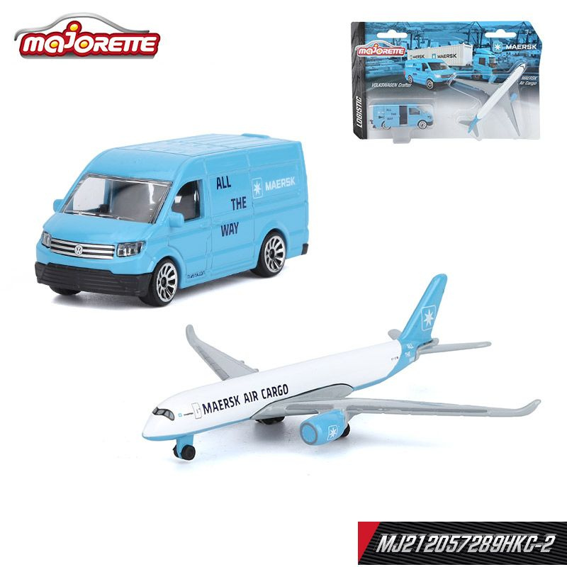 Машинка коллекционная Majorette Maersk transport vehicle VOLKSWAGEN ...