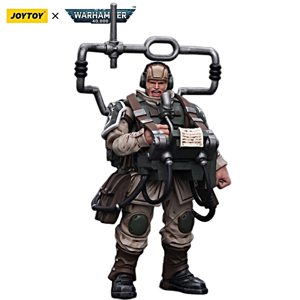 Подвижная фигурка JOYTOY Warhammer 40K 1/18 Astra Militarum Cadian ...