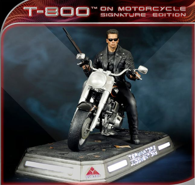 Фигурка Terminator T-800 Motorcycle 1/3 scale statue (Мотоцикл Т-800 ...