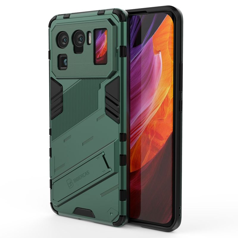 Противоударный с подставкой чехол для Xiaomi Mi 11 Ultra / Сяоми Ми 11 ...