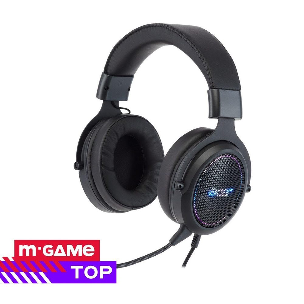 Игровые наушники Полноразмерные Acer AHW120 2.1 м мониторные USB (ZL ...