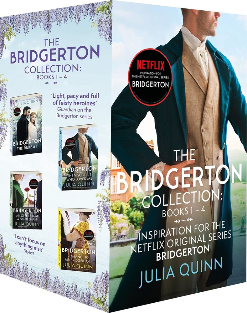 Bridgerton Collection. Books 1-4 box set | Quinn Julia - купить с ...