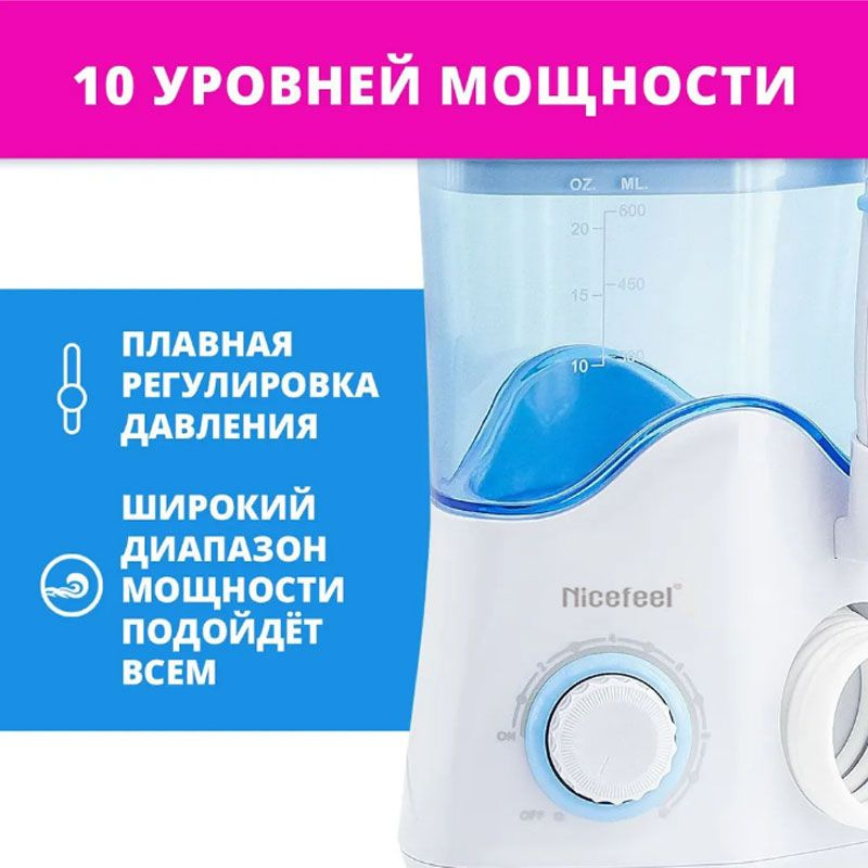 Ирригатор для полости рта Revyline RL 100 белый-CC - купить по выгодной ...