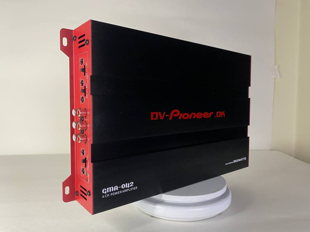 Усилитель звука автомобильный 4 канальный для сабвуфера для колонок GMA 042 - купить с доставкой ...