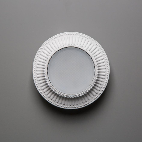 Гипсовый светильник SvDecor SV 7606 белый ф130 мм GX53 купить на OZON по низкой цене (697824972)