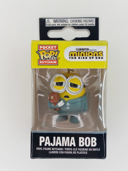 Брелок keychain миньон Боб в пижаме (Pajama Bob) из мультика Миньоны 2 ...