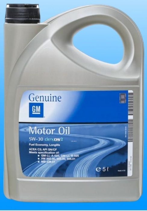 Масло моторное General Motors Dexos 2 5W-30 Синтетическое - купить в ...