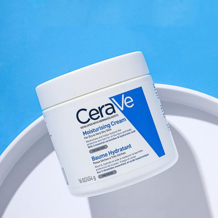 CeraVe Смягчающий крем для сухой, огрубевшей и неровной кожи, 454 мл ...