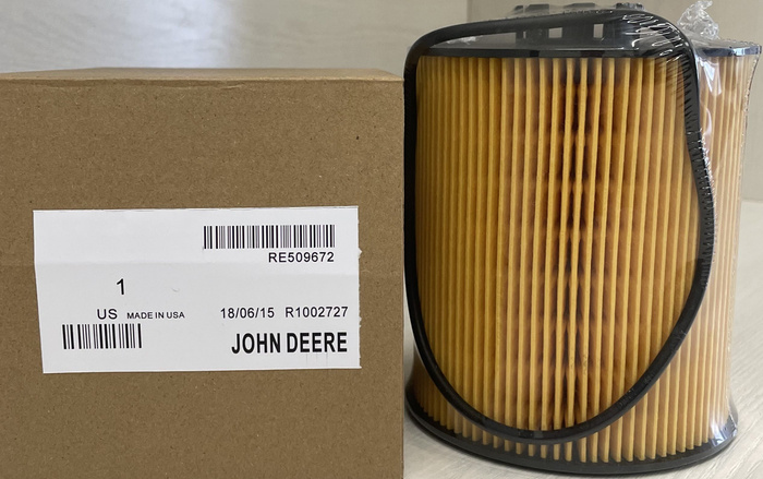 Фильтр масляный John Deere RE509672 - купить по выгодным ценам в ...