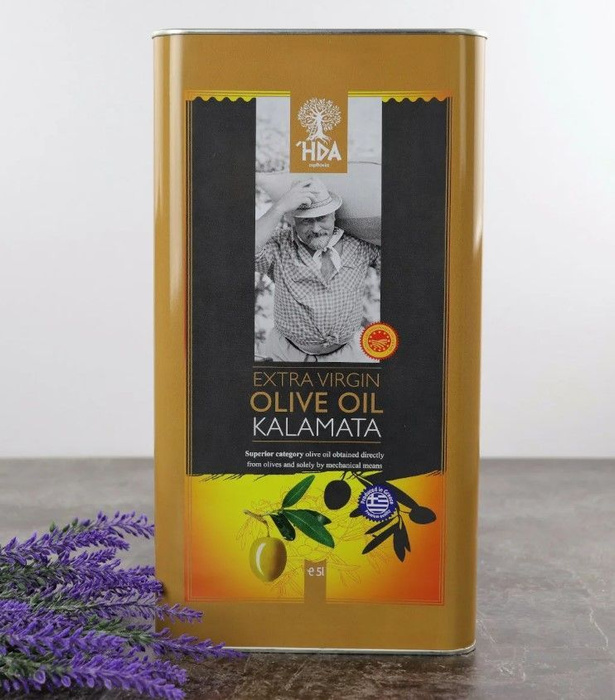 Масло оливковое нерафинированное Extra Virgin Olive Oil Kalamata HPA 5л ...