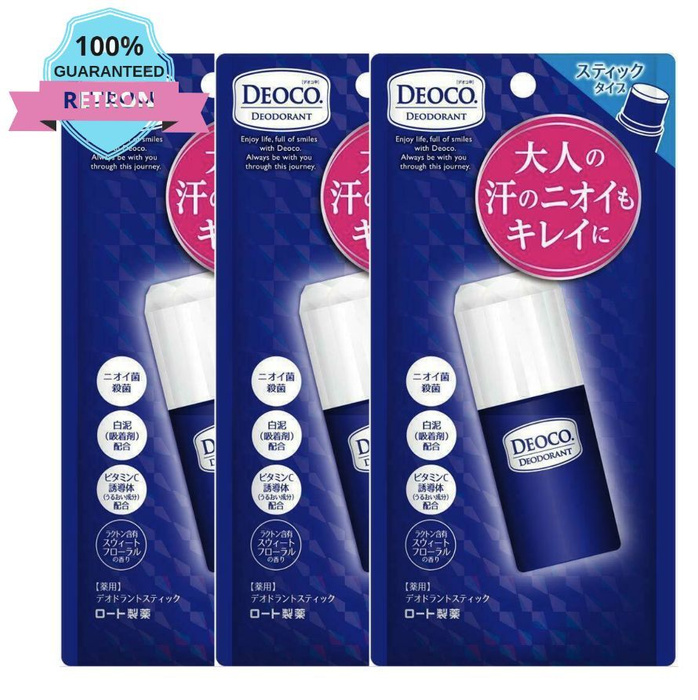 ROHTO Deoco Deodorant Rohto / Японский роликовый дезодорант против ...