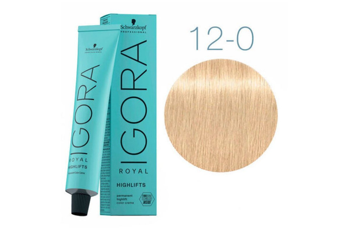 Schwarzkopf Professional Igora Royal Highlifts Краска для волос 12-0 ...