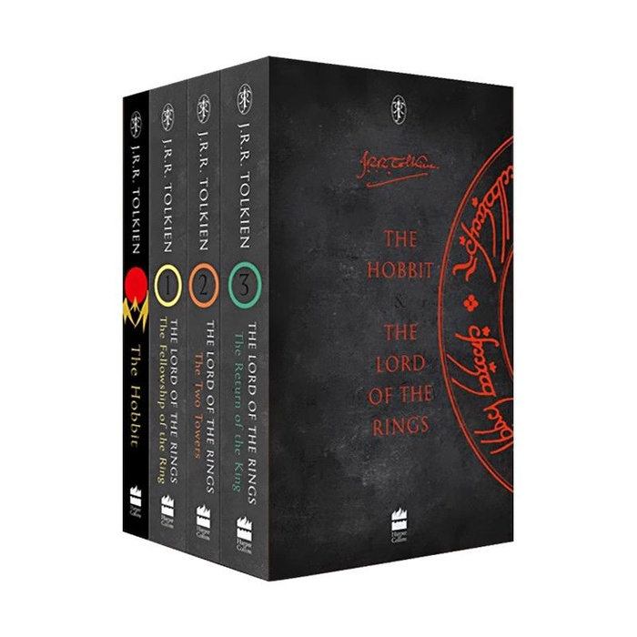 Оригинальное название: The Hobbit The Lord of the Rings Boxed Set 1 - 4 ...