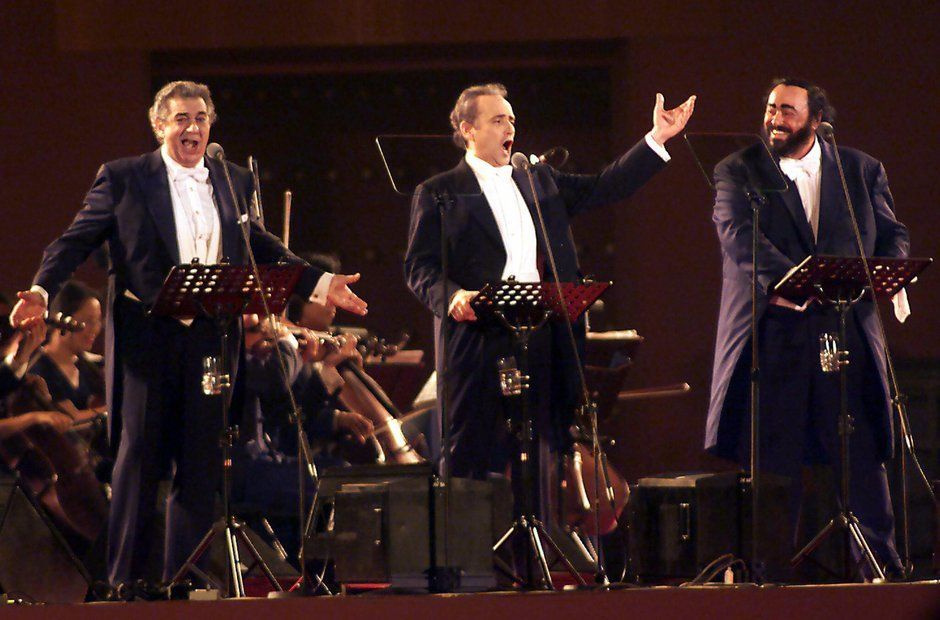 The 3 Tenors in Сoncert 1994 Carreras Domingo Pavarotti with Mehta (2LP ...