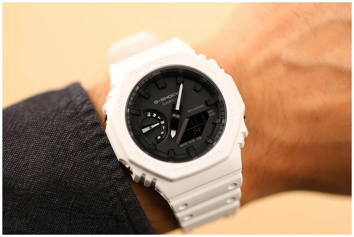 Японские мужские наручные часы Casio G-Shock GA-2100-7A - купить с ...