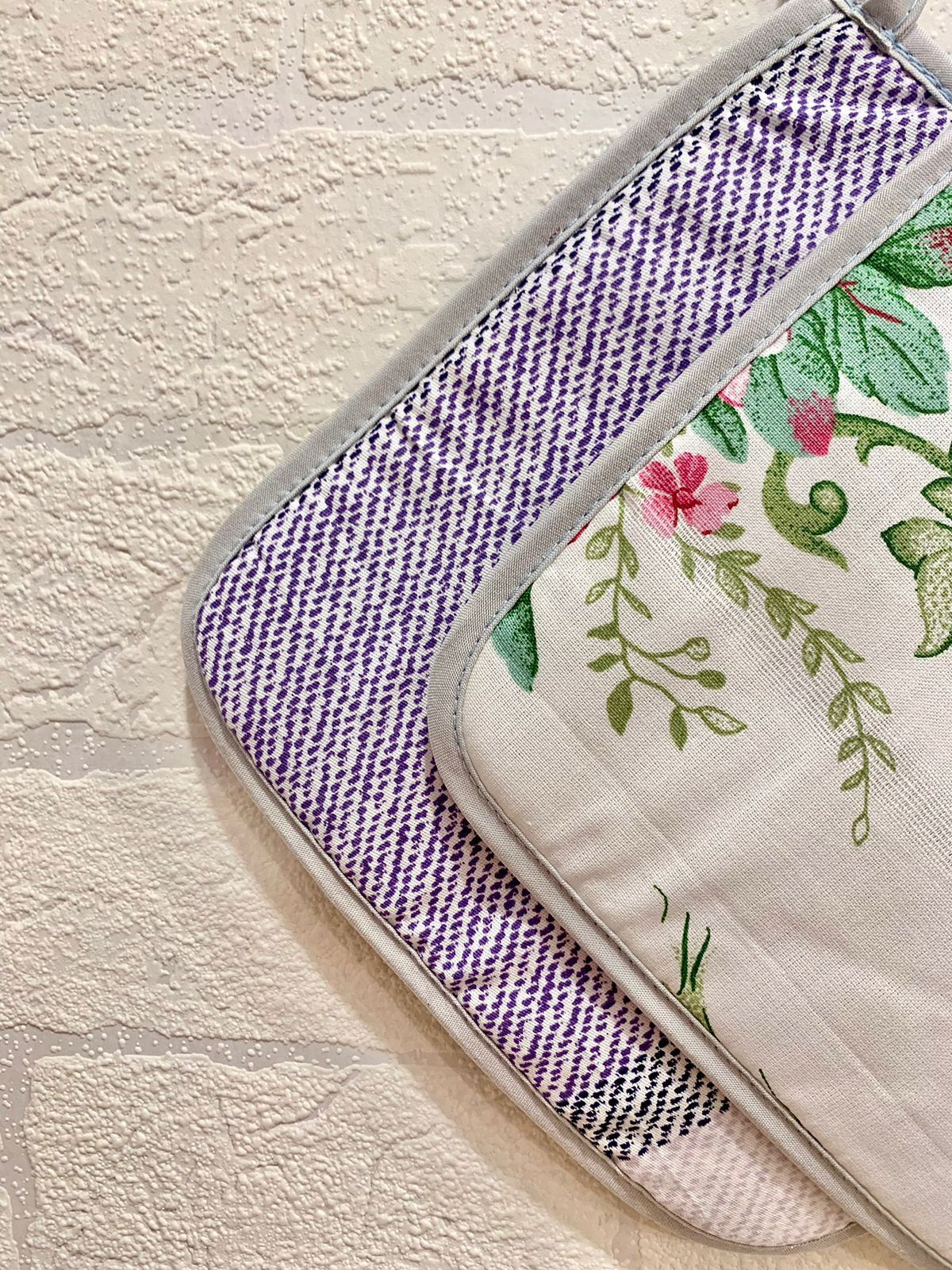 Прихватка, 18x18, розовый, пурпурный, Хлопок, Рогожка купить c ...