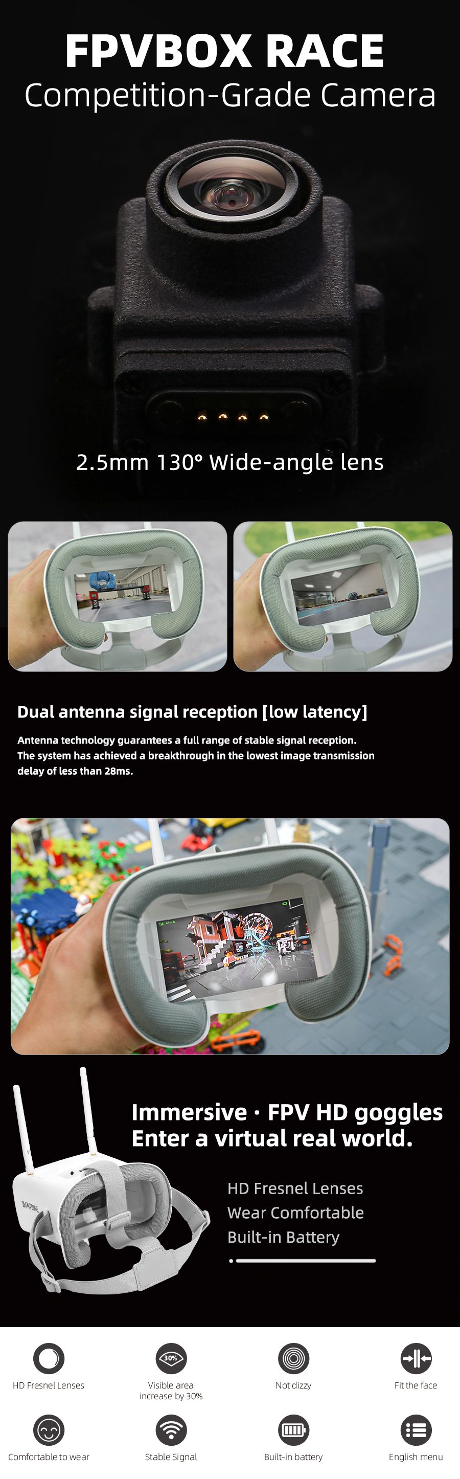 SNT 1: 100 Q25 - 370Z Настольная гонка FPV RC CarMicro RC Дистанционный ...