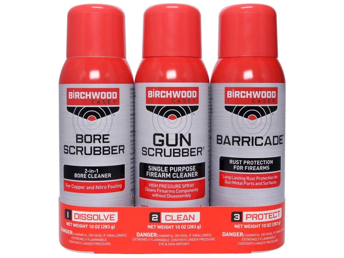 Набор средств Birchwood Casey (Bore Scrubber, Gun Scrubber, Barricade ...
