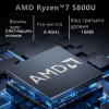 GenMachine MINI PC Мини-ПК AMD (AMD Ryzen 7 5800U, RAM 16 ГБ, SSD 512 ...