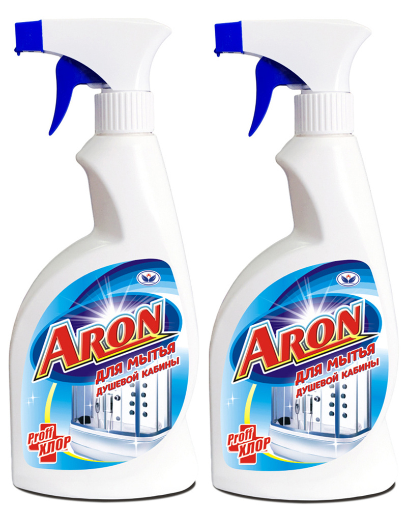 Aron Средство для мытья душевых кабин Proff хлор 500мл - купить с доставкой по выгодным ценам в ...