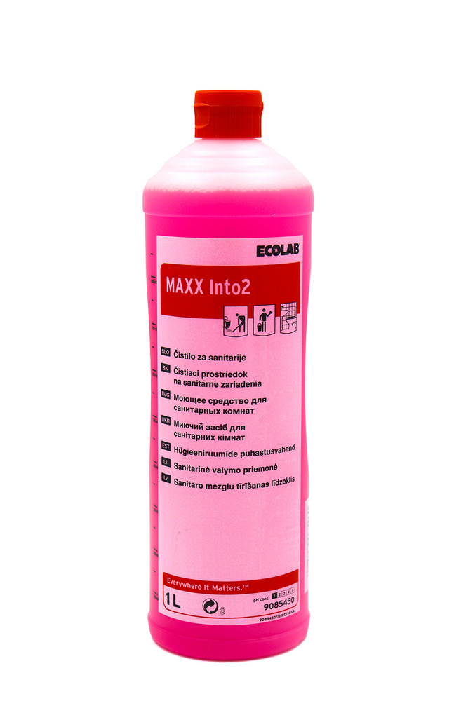 Профессиональное немецкое концентрированное средство для общественных туалетов Ecolab MAXX Into2 ...
