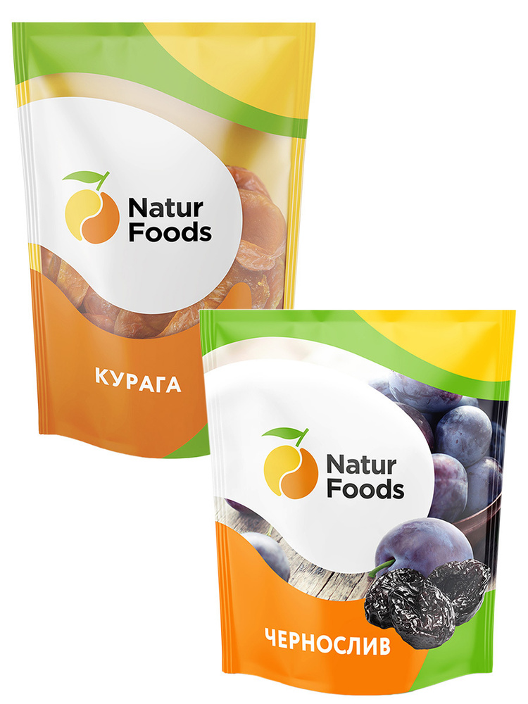 Naturfoods Набор сухофруктов 400 гр.: Курага ( Абрикос) 150 гр ...