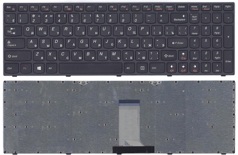Клавиатура для ноутбука Lenovo Ideapad B5400 M5400 M5400AT черная ...