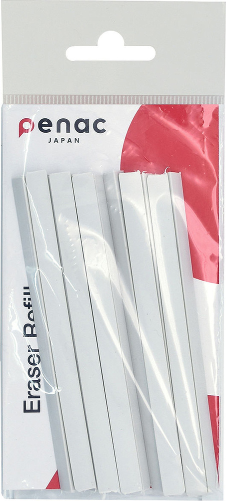Ластик сменный PENAC TRI ERASER пластиковый, 6,8х122мм, 12 штук купить ...