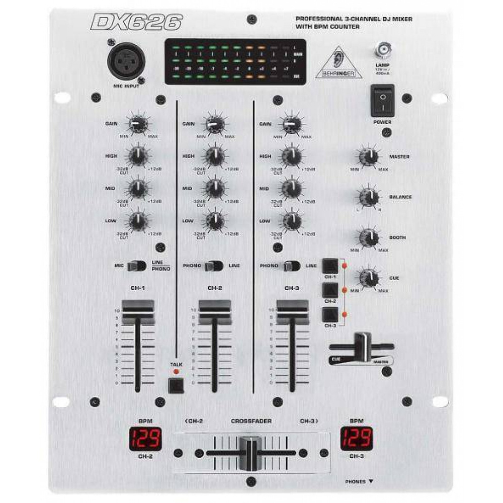 Микшерный пульт;DJ пульт Behringer DX626 DJ - купить с доставкой по ...