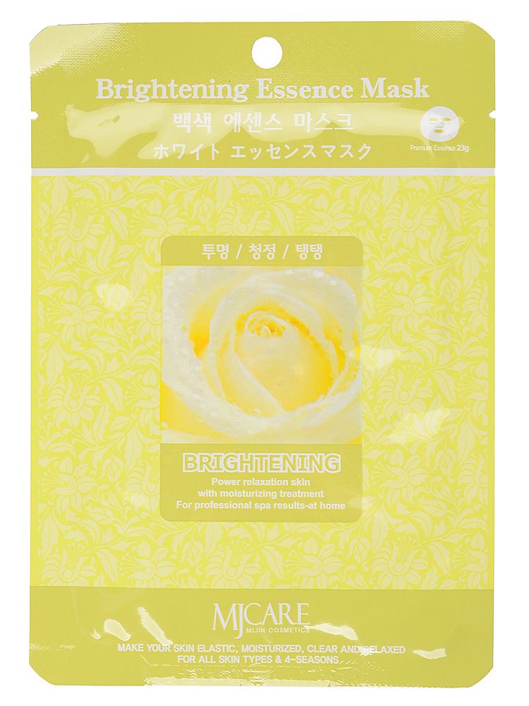 MIJIN Маска тканевая д/лица осветляющая Brightening Essence Mask 23гр ...