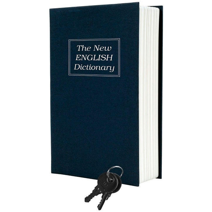 Книга-сейф, шкатулка книга "The New English Dictionary" (24 х 15,5 х 6 ...