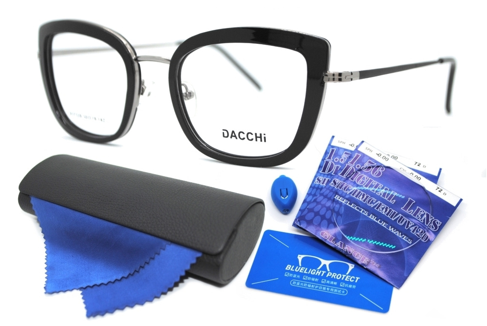 Очки компьютерные DACCHI - купить с доставкой по выгодным ценам в интернет-магазине OZON (369217928)